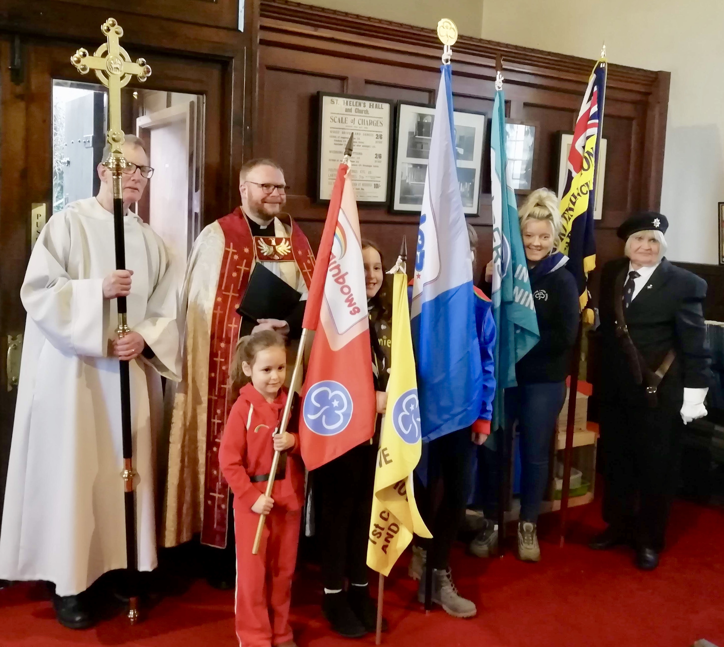 Carlin How & Skinningrove Guides Dedicate their New Flags at Saint ...