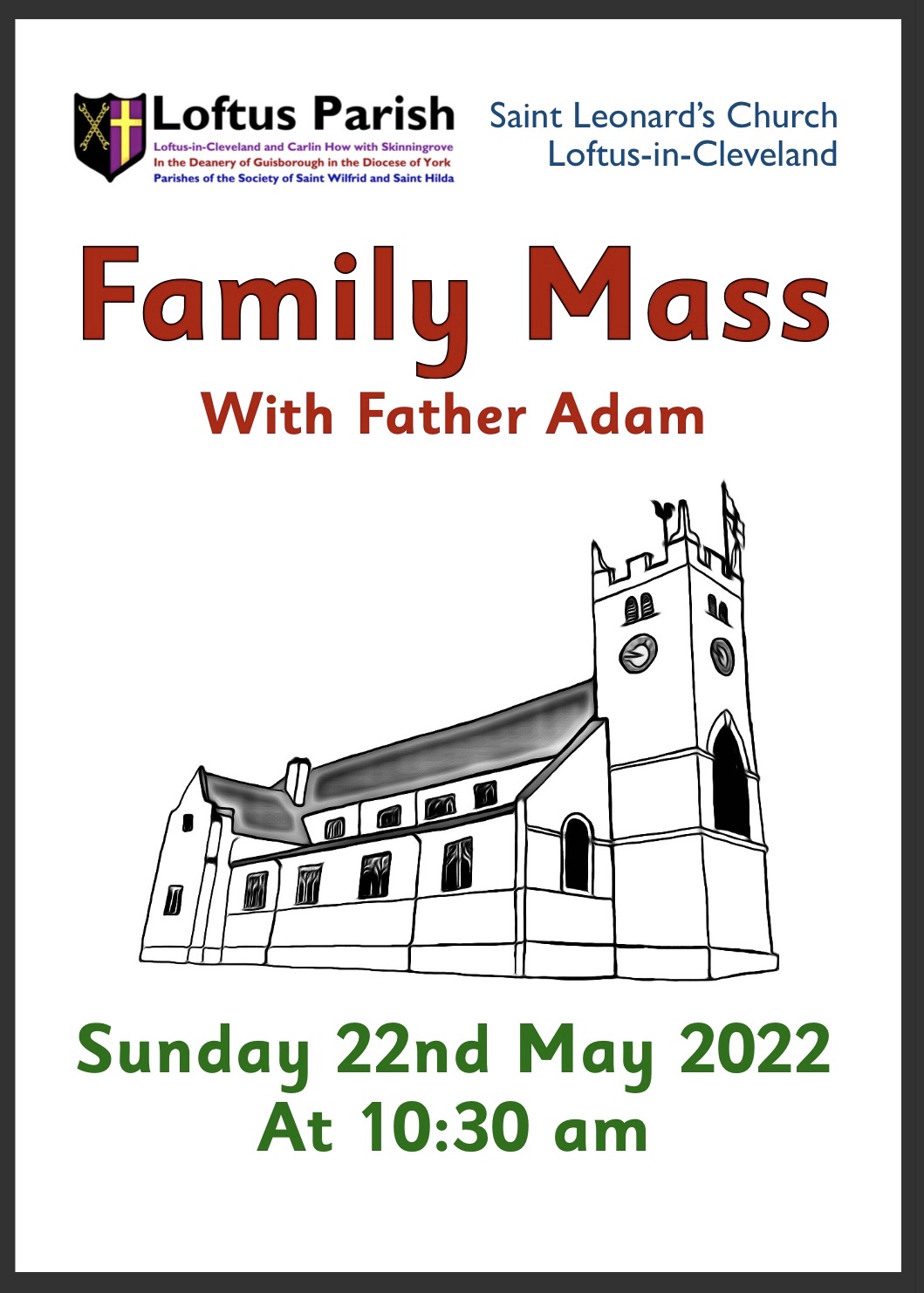 Sunday “Family Mass” to Resume! – Loftus Parish
