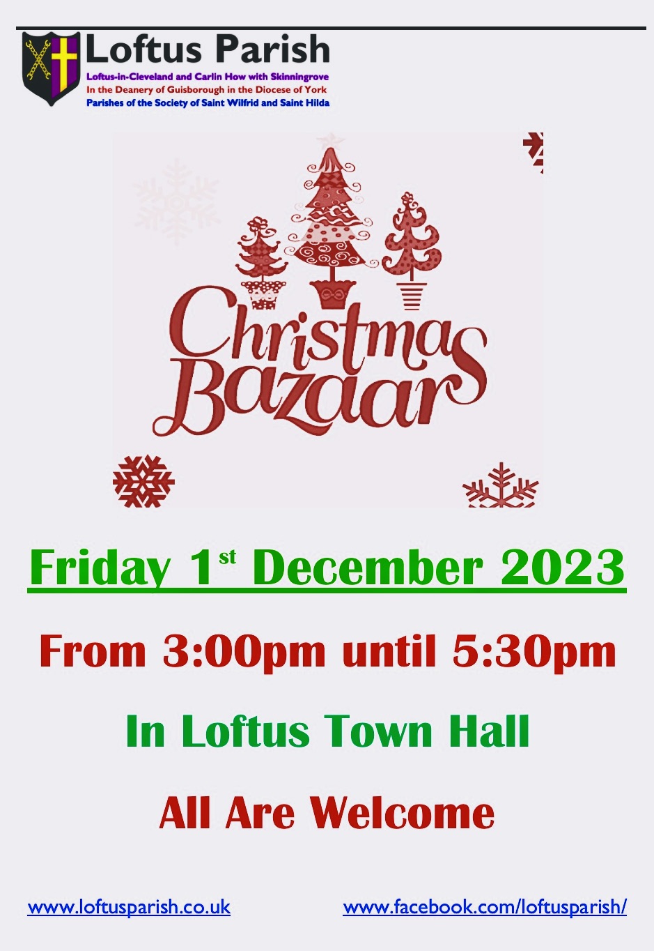 Newsletter – Trinity 24 2023 – Loftus Parish