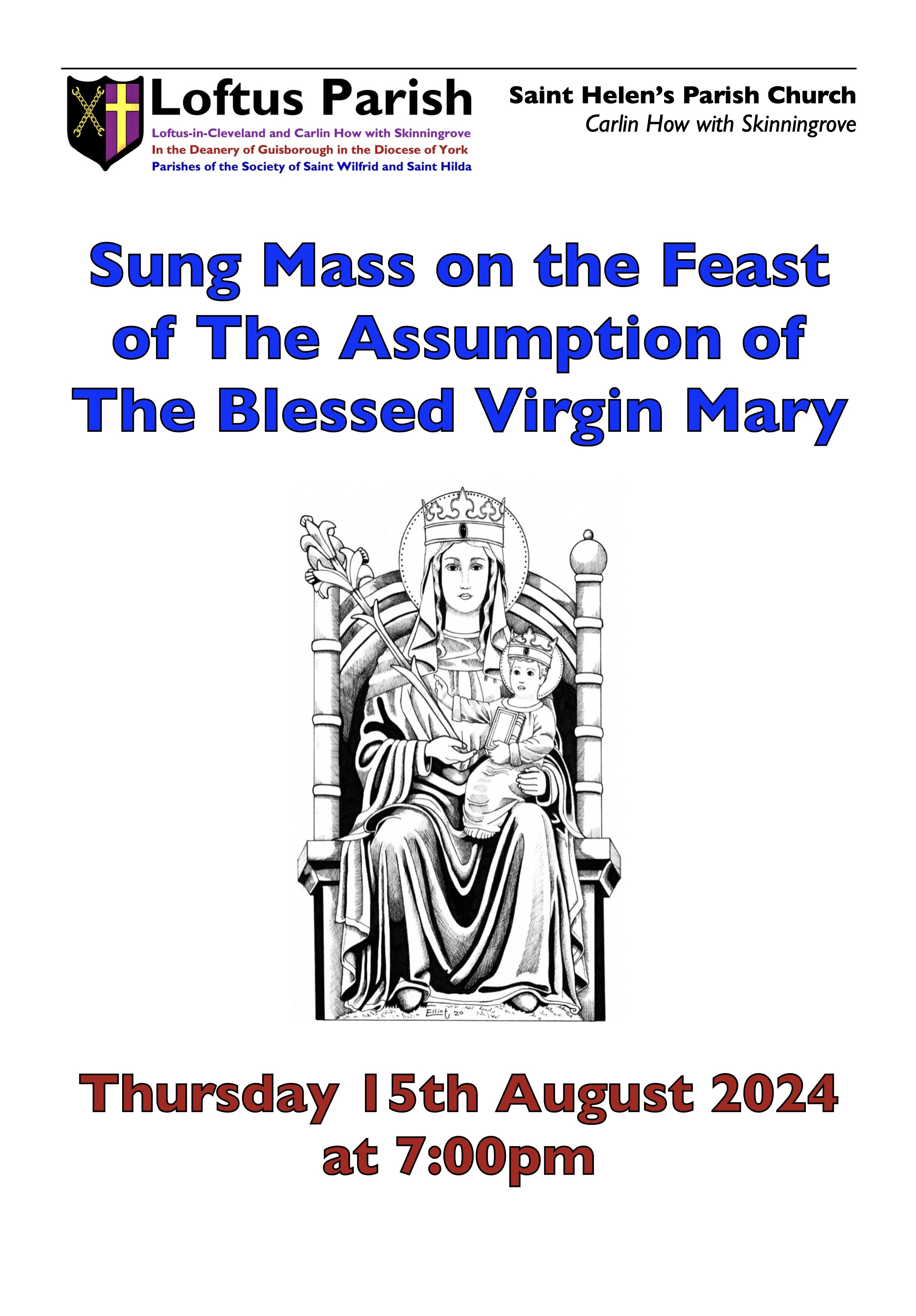Assumption Day Mass 2024 – Loftus Parish